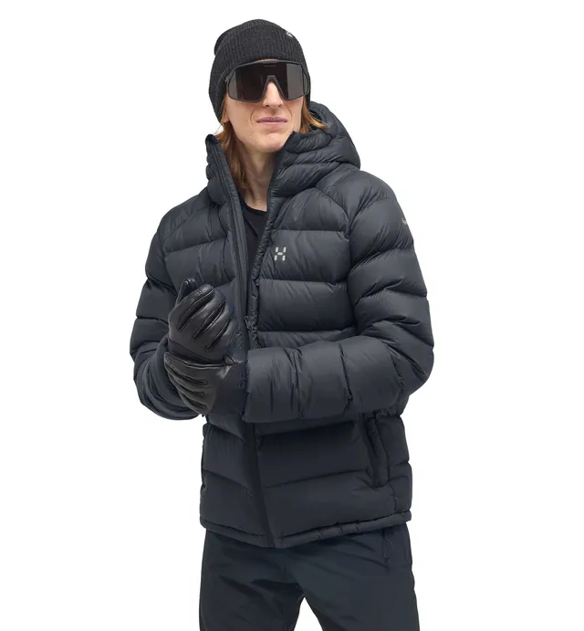 Rosson Down Hood Men | True Black | Activities | Insulated jackets ...