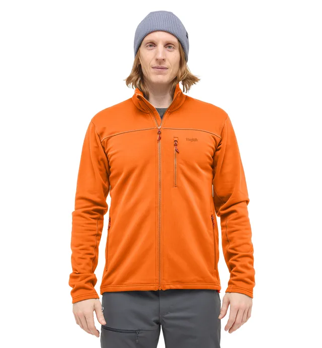 Rosson Mid Jacket Men | Blaze Orange | Hiking | Activities | Men ...