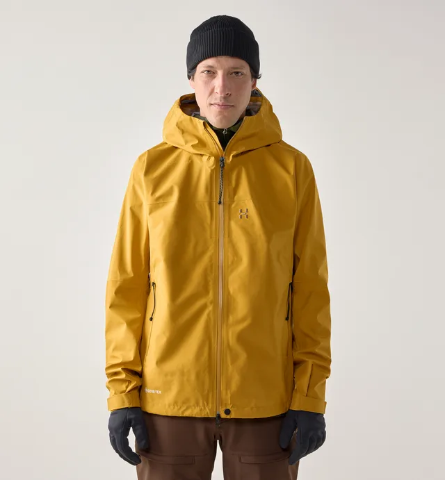 Magma GTX Jacket Men | Clay Yellow | Hiking | Activities | Men | Hiking ...